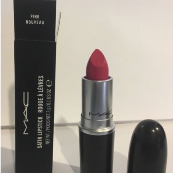 MAC Cosmetics | Makeup | Mac Lipstick Pink Nouveau Satin | Poshmark